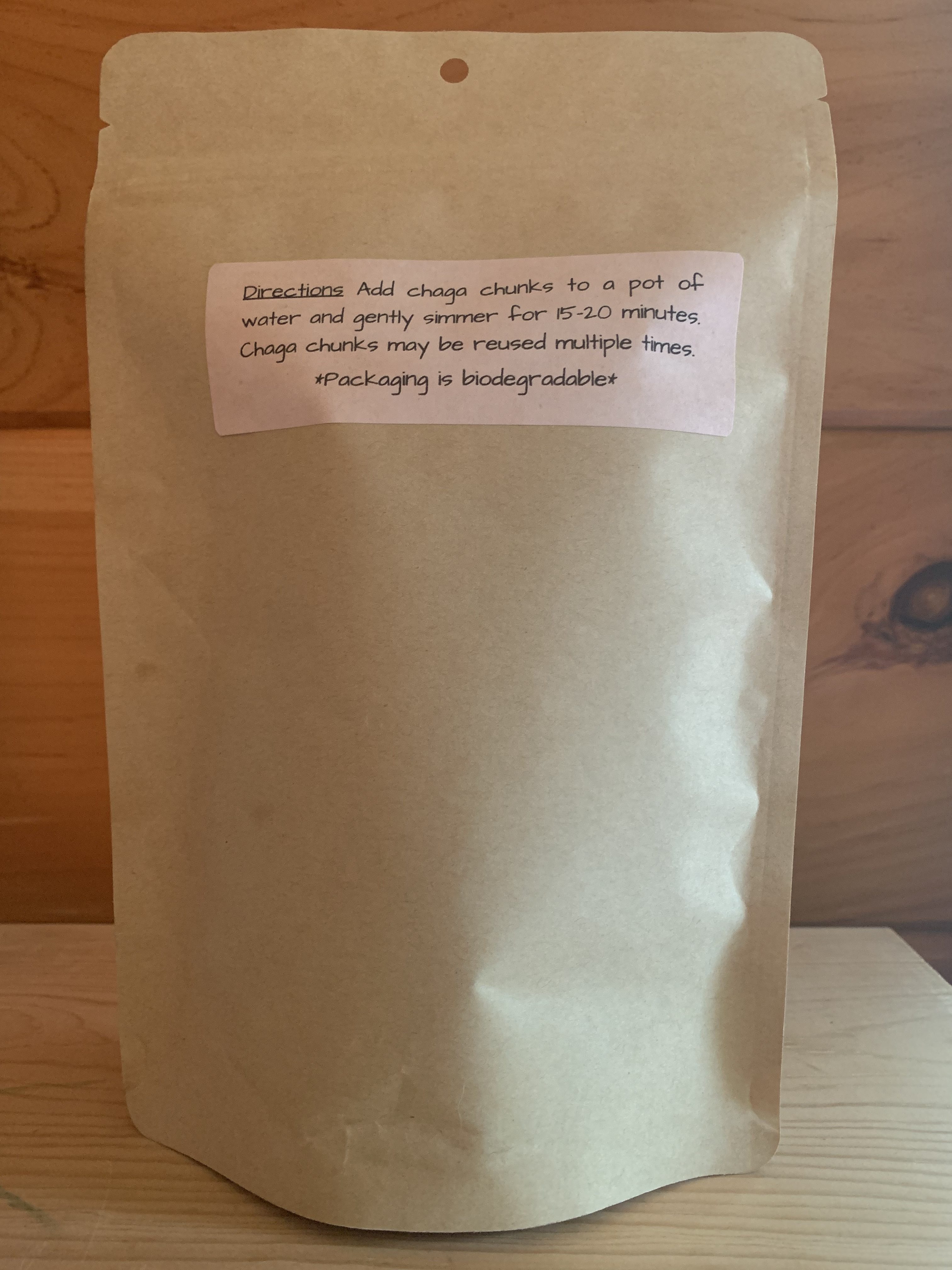 Wild Maine Chaga Tea Chunks - Heart of Maine Homestead